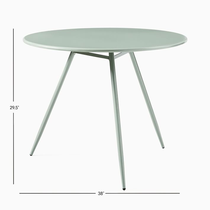 Wren Indoor Outdoor Bistro Table Modern Patio Furniture West Elm