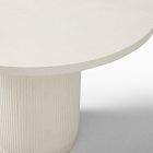 Fluted Indoor/Outdoor Bistro Table (44") | West Elm