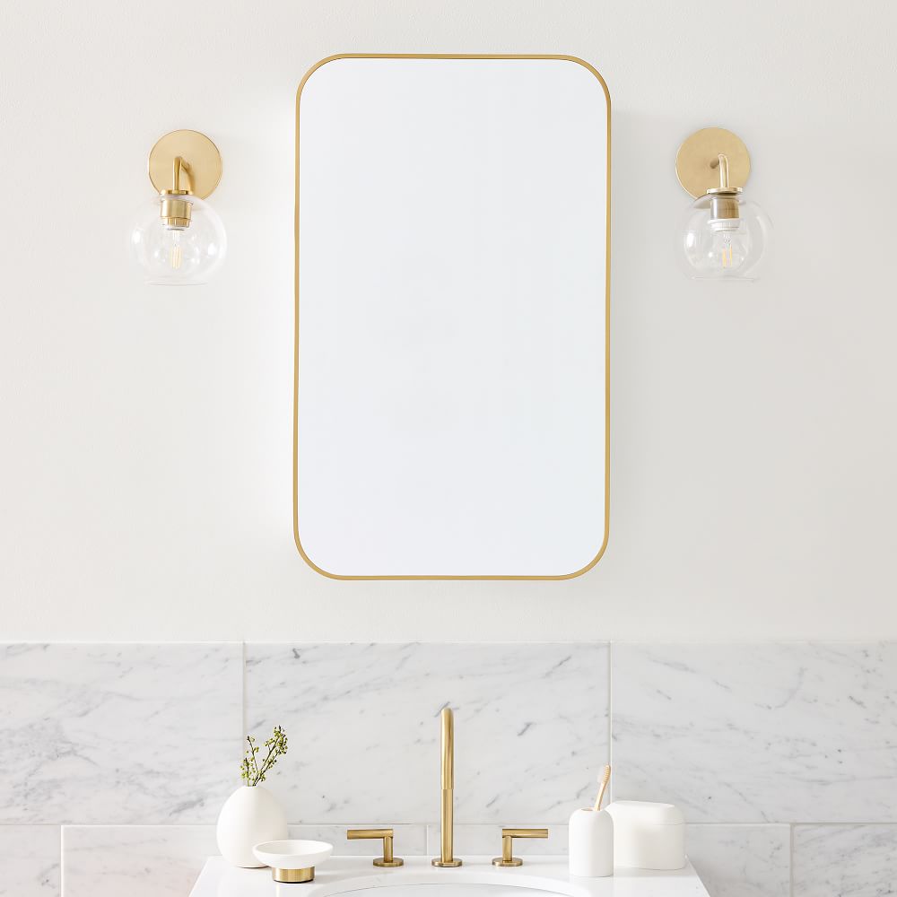 Seamless medicine cabinet west elm store