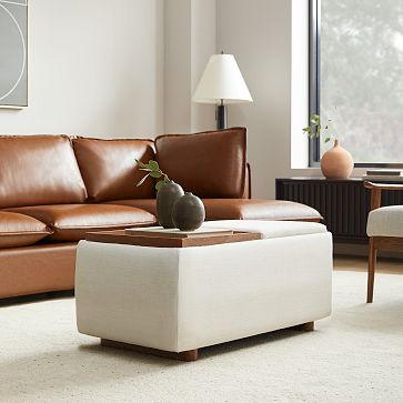 West elm urban ottoman store
