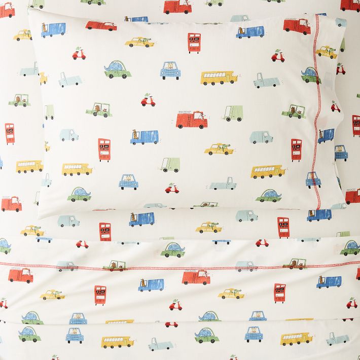 Kids Carpool Critters Sheet Set | West Elm