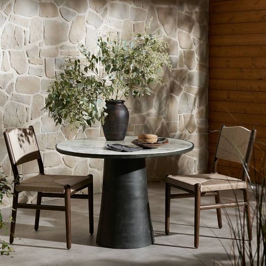 Jozette Outdoor Round Dining Table (42") | West Elm