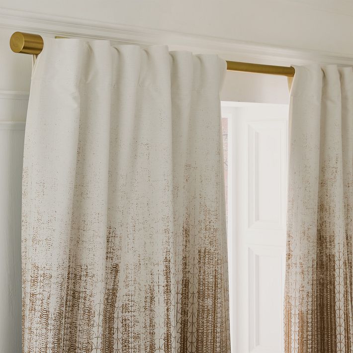 Echo Print Blackout Curtain (Set of 2) | West Elm
