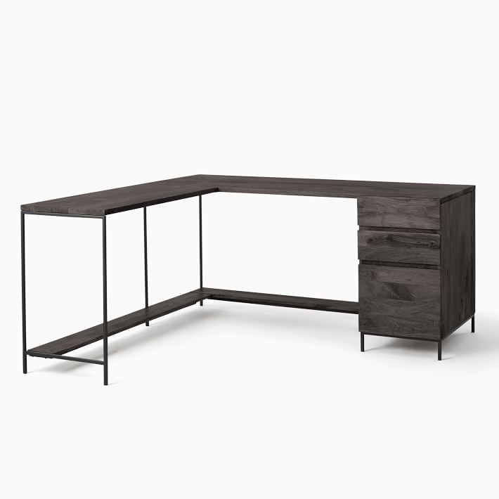 L shaped desk modular store
