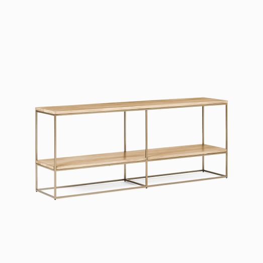 West elm streamline console store