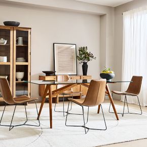 West elm table chairs store