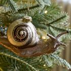 Glass Snail Ornament | West Elm