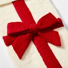 Felt Red Bow Stocking | West Elm