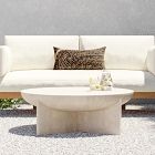 Monti Coffee Table - Elegant Stone Finish | West Elm