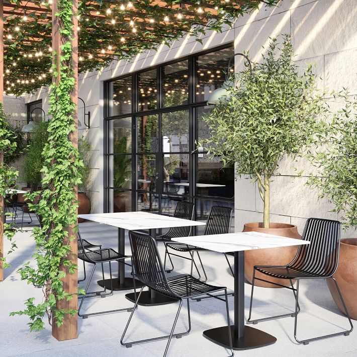 West elm cafe table store