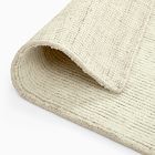 Grooves Easy Care Rug - Modern Solid Color Design | West Elm