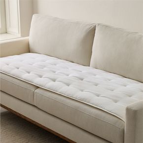 Quilted Sofa Overlay | West Elm