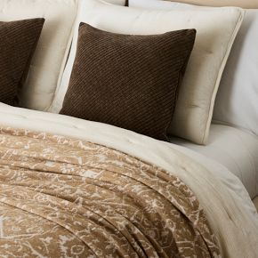 Kay Chenille Reversible Coverlet - Cozy Elegance | West Elm