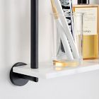 Modern Overhang Double Marble Bathroom Shelf | West Elm