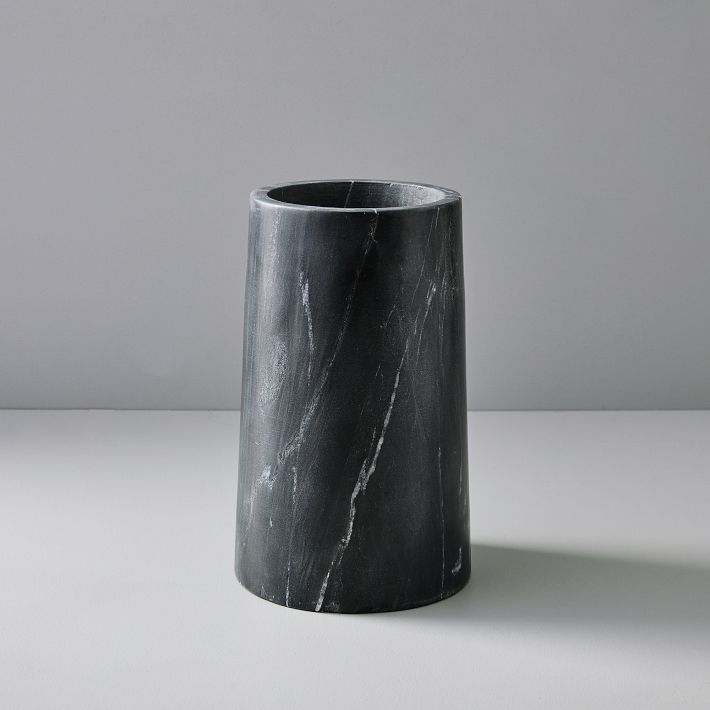 Foundations Marble Cylinder Vases | West Elm