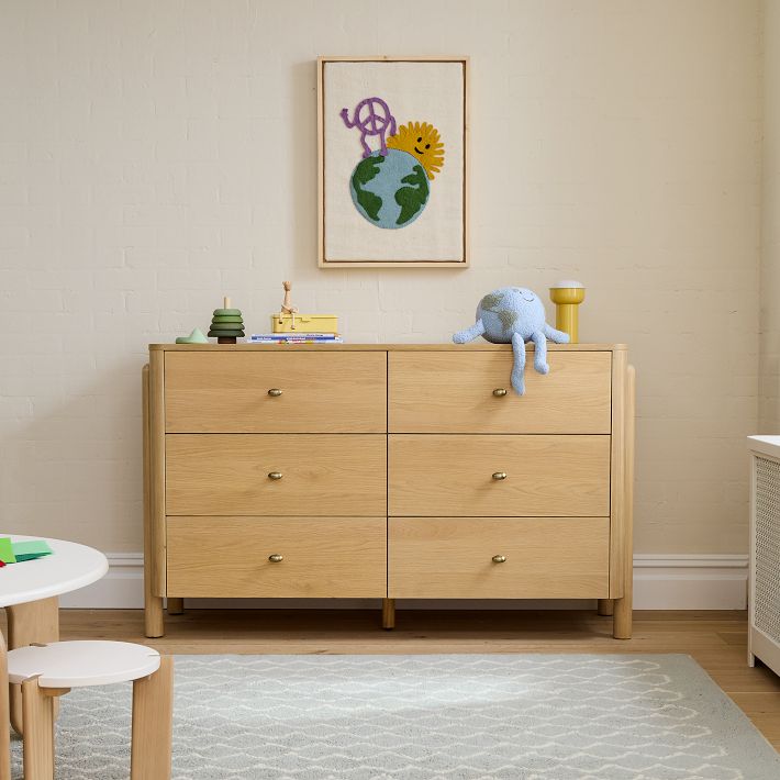 Kids Atlas 6-Drawer Dresser (56") | West Elm