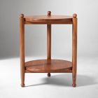 Pierce & Ward Wood Tiered Side Table (18") | West Elm