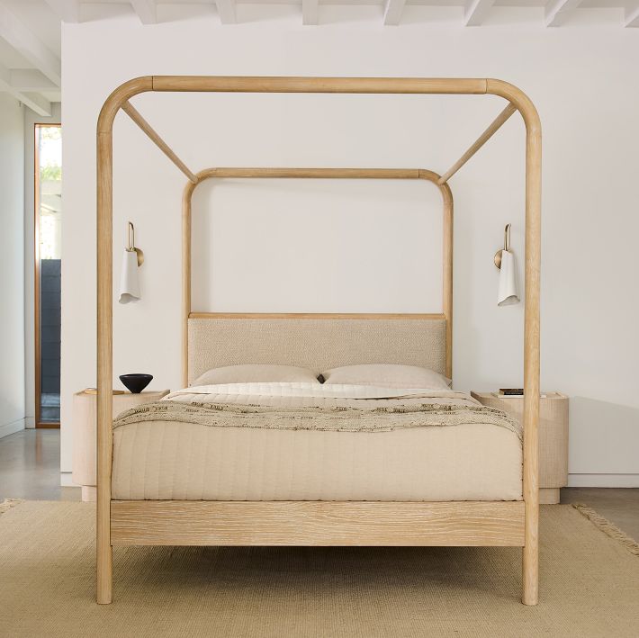 West Elm Canopy Bed