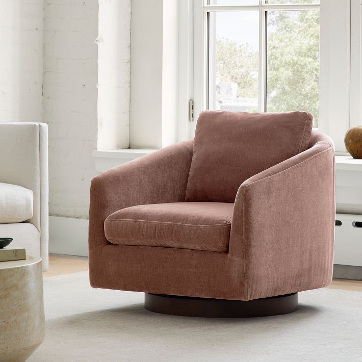 Imogene Swivel Chair | West Elm