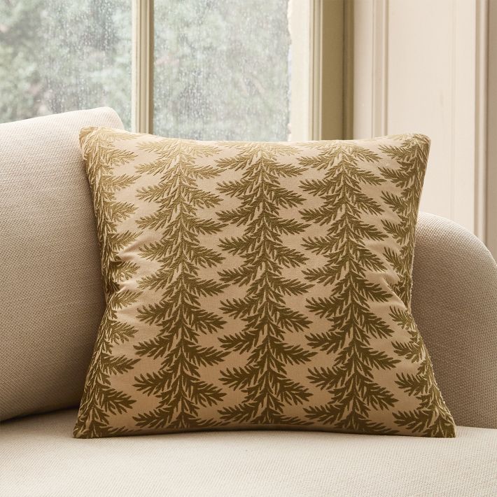 Pierce & Ward Foliage Stripe Pillow Cover | West Elm