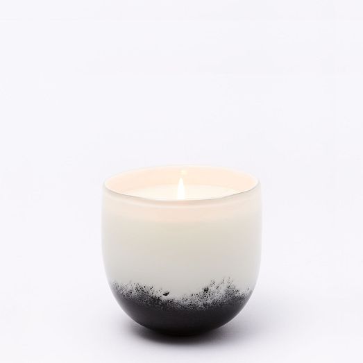 Black & White Speckled Glass Collection - Black Bergamot Black & White Speckled Glass Collection - Black Bergamot