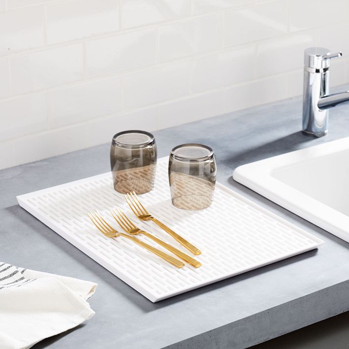 Yamazaki Sink Side Glass Drainer | West Elm