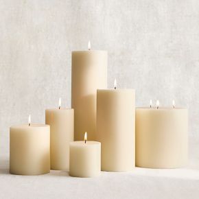 Signature Wax Pillar Candles | West Elm