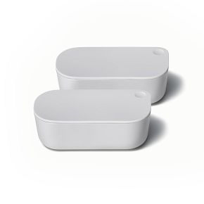 Caraway Dash Food Storage Container w/ Lid (Set of 2) | West Elm