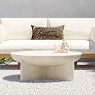 Monti Lava Stone Coffee Table | Modern Living Room Furniture | West Elm