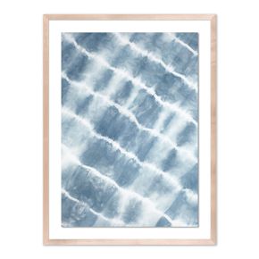 Angled Tie-Dye Framed Wall Art | West Elm