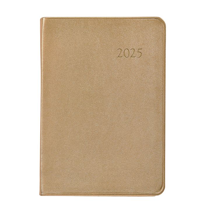 Leather Wrapped 2025 Daily Journal | West Elm