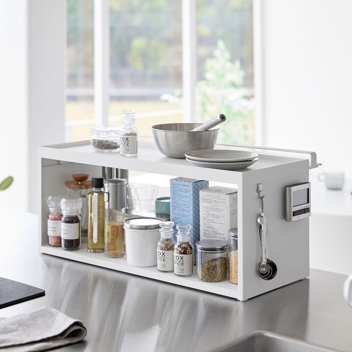 Yamazaki Tower Kitchen Countertop Storage Rack | West Elm