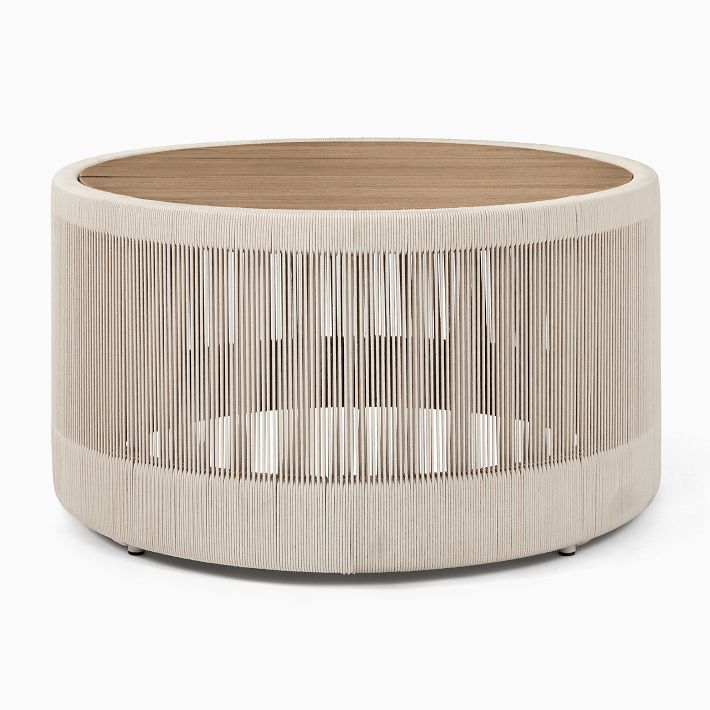 Open Box: Porto Outdoor Round Coffee Table | West Elm