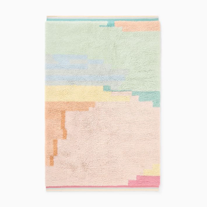 Fieldscape Shag Rug | West Elm