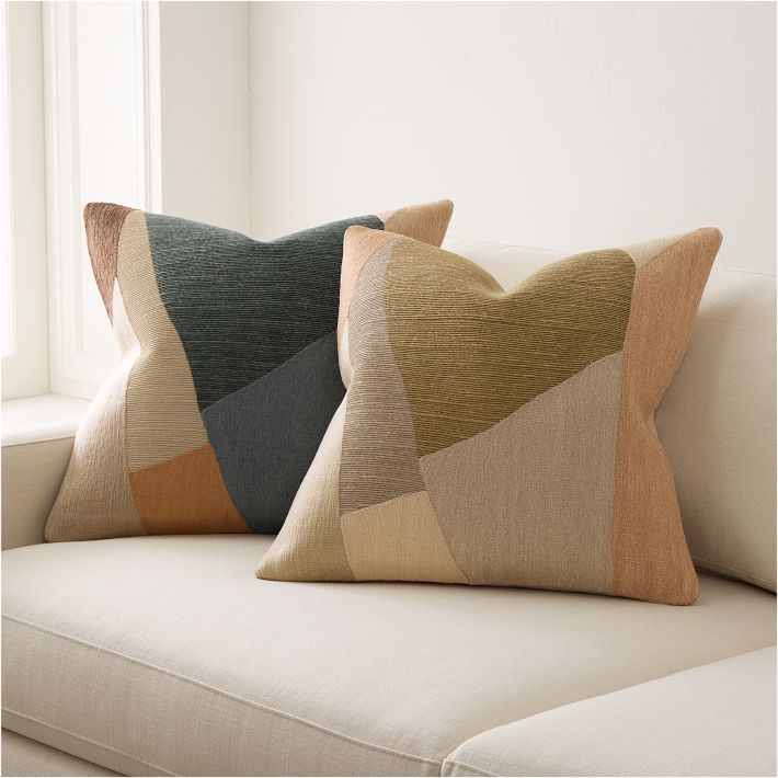 Mosaic Crewel Pillow Cover | West Elm