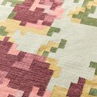 Pixel Floral Rug | West Elm