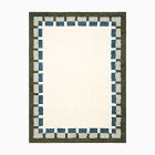 Framed Blocks Shag Wool Rug | West Elm