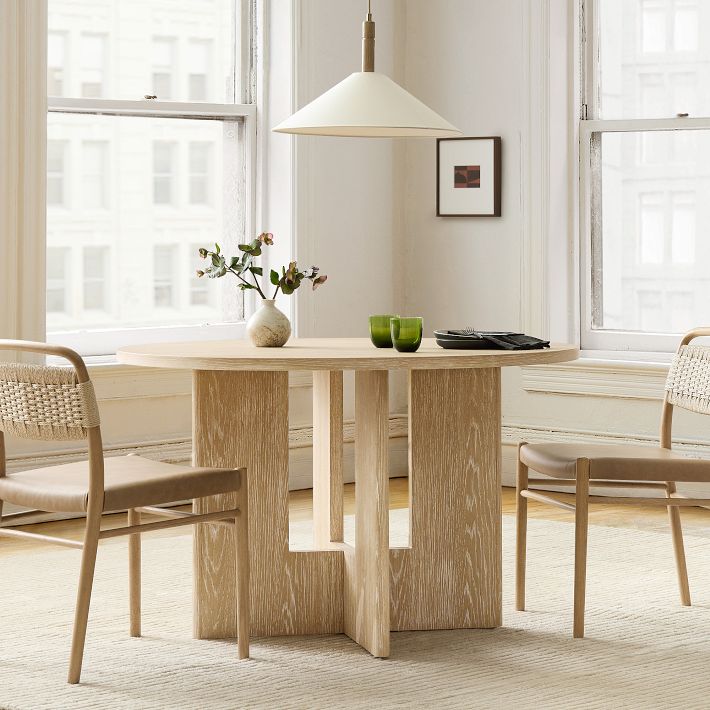 Barwell Round Dining Table (48", 60") | West Elm