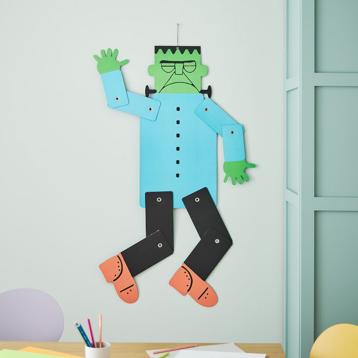 Ed Emberley Paper Wall Frankenstein | West Elm