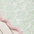 Wavy Edge Scallop Bath Mat | West Elm