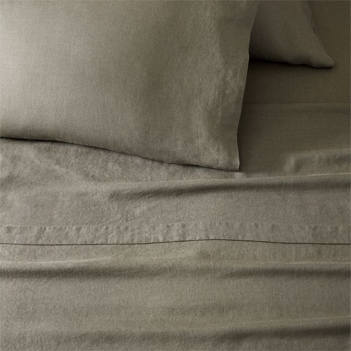 European Flax Linen Sheet Set & Pillowcases | West Elm