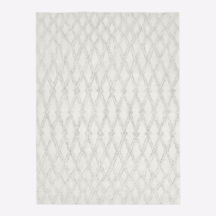 Hazy Lattice Rug - Stylish Textures for Your Home | West Elm