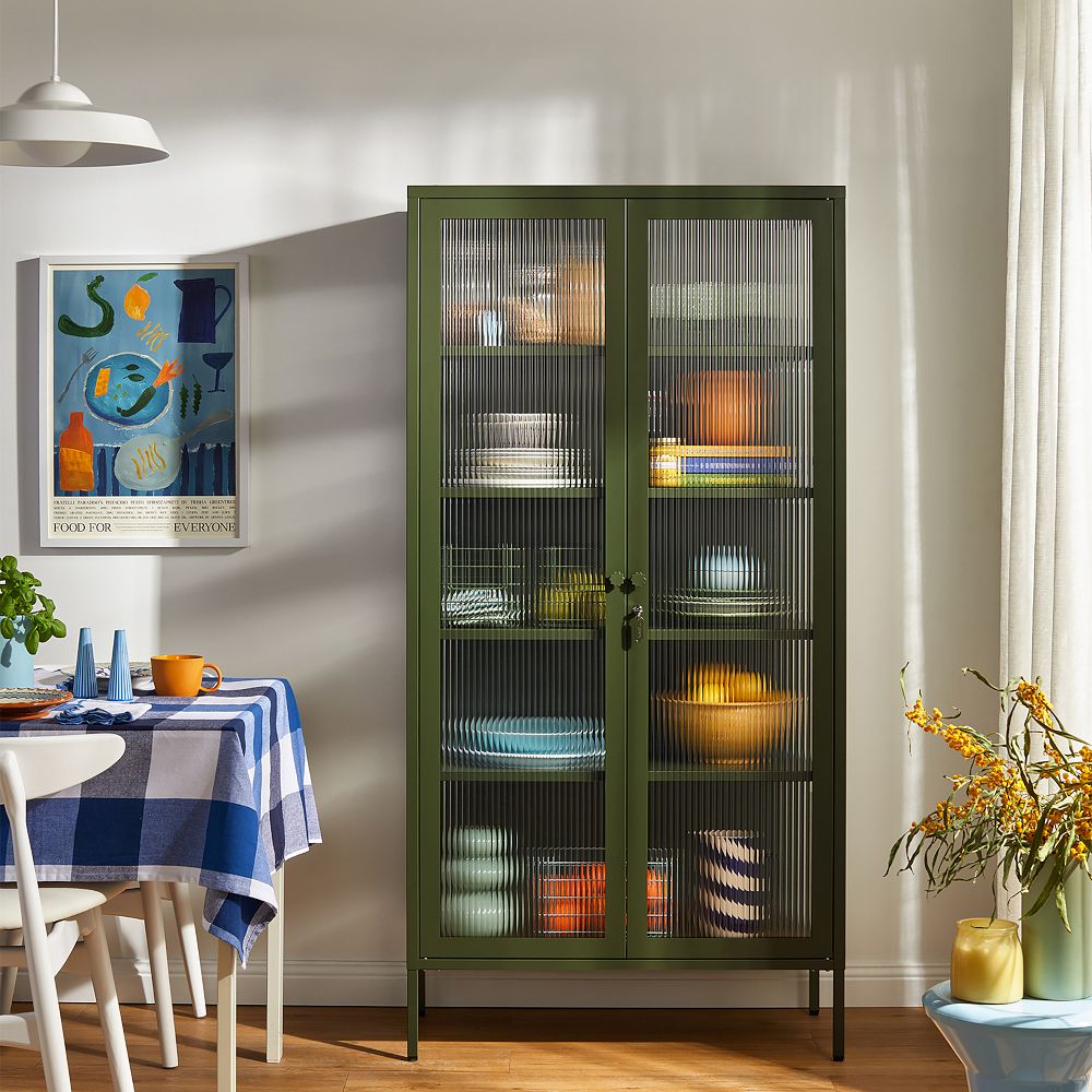 Mustard Made Collector Glass Cabinet | West Elm