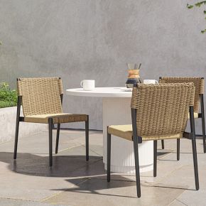 Ventura Outdoor Stacking Dining Chair (Set of 2) | West Elm