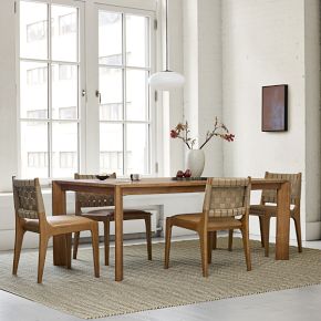 Otto Solid Wood Extendable Dining Table (64"–96") | West Elm