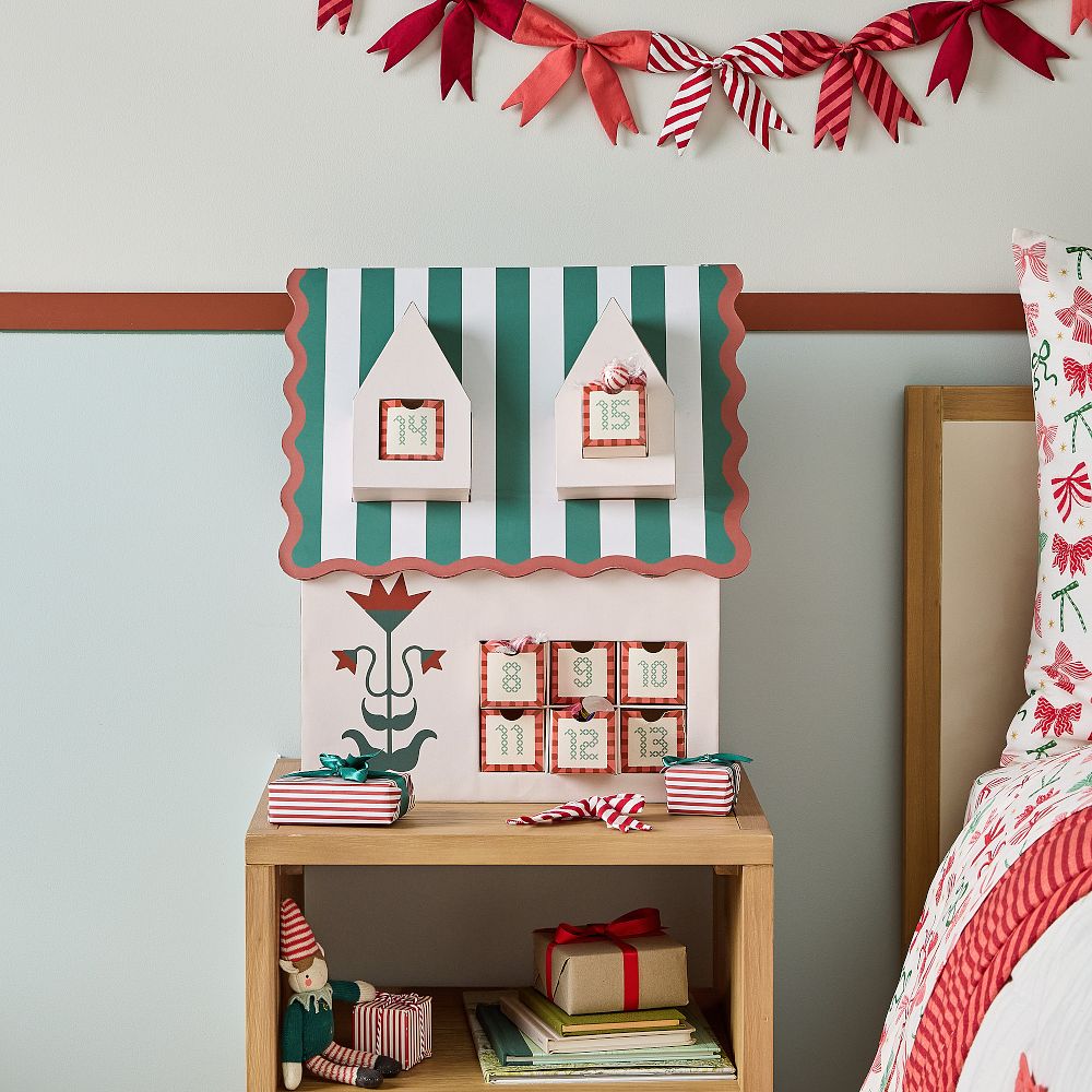 Scandi Paper House Advent Calendar | West Elm