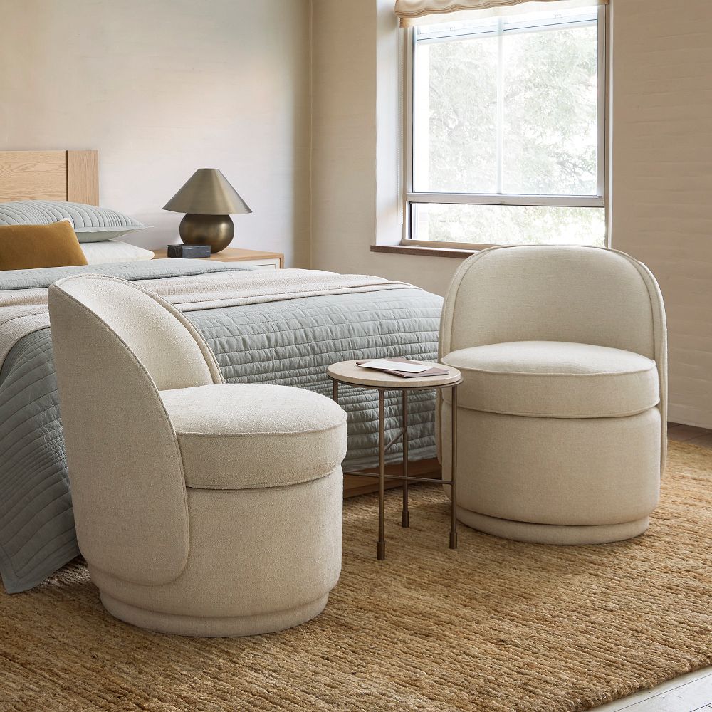 Chase Petite Swivel Chair | West Elm