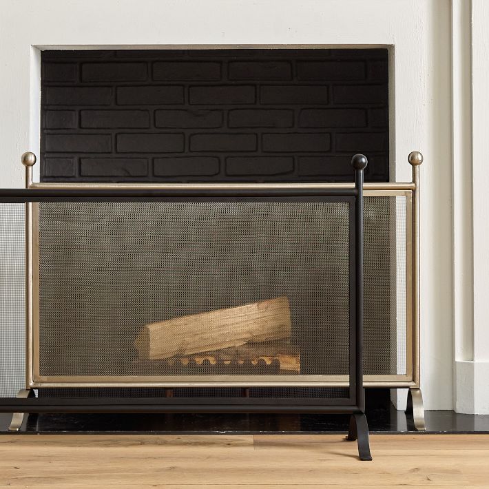 Bauble Fireplace Screen | West Elm