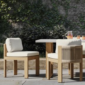 Porto Outdoor Side Dining Chair (Set of 2) | West Elm
