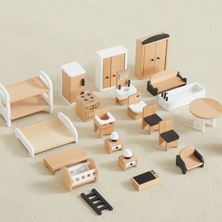 Wonder & Wise Dollhouse Accessories (Set of 24) | West Elm